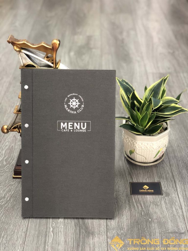Sản Xuất Bìa Da Menu, Bìa Hồ Sơ, Bìa Kẹp File Giá Rẻ Tại TPHCM
